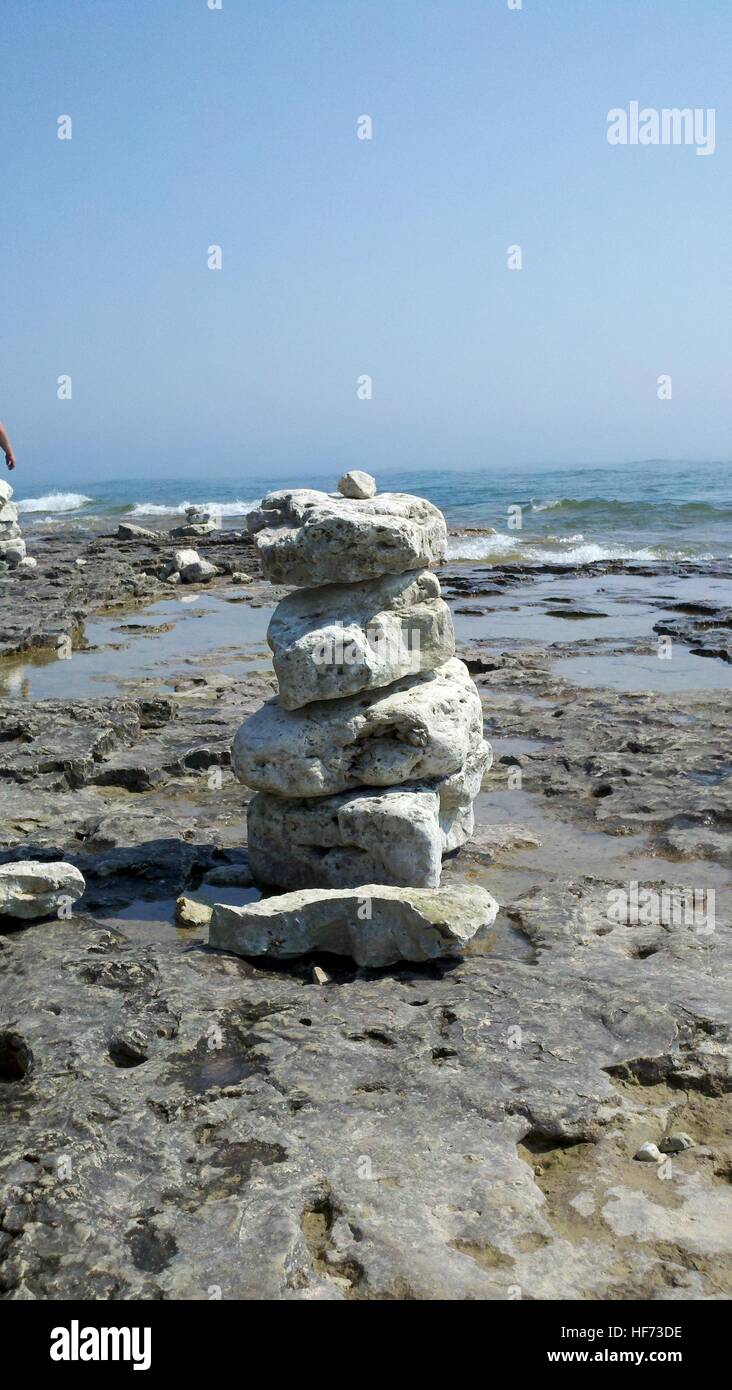 Wisconsin rock formations Stock Photo - Alamy