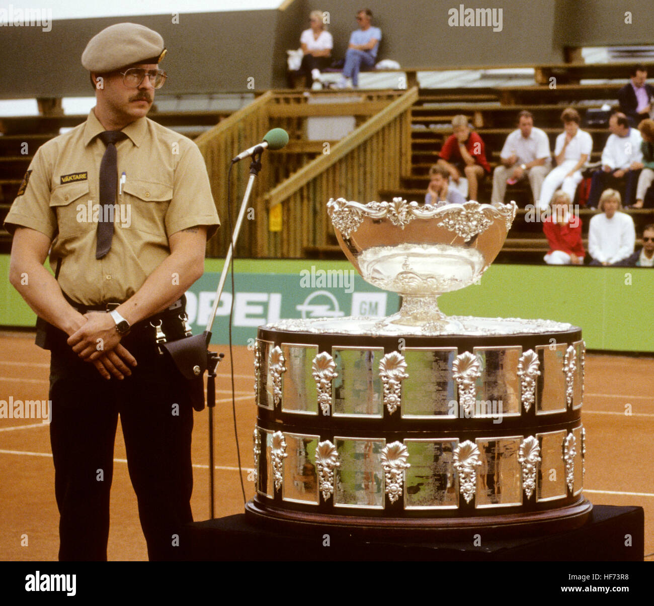 DAVIS CUP TROPHY is waiting for next champions Stock Photo - Alamy