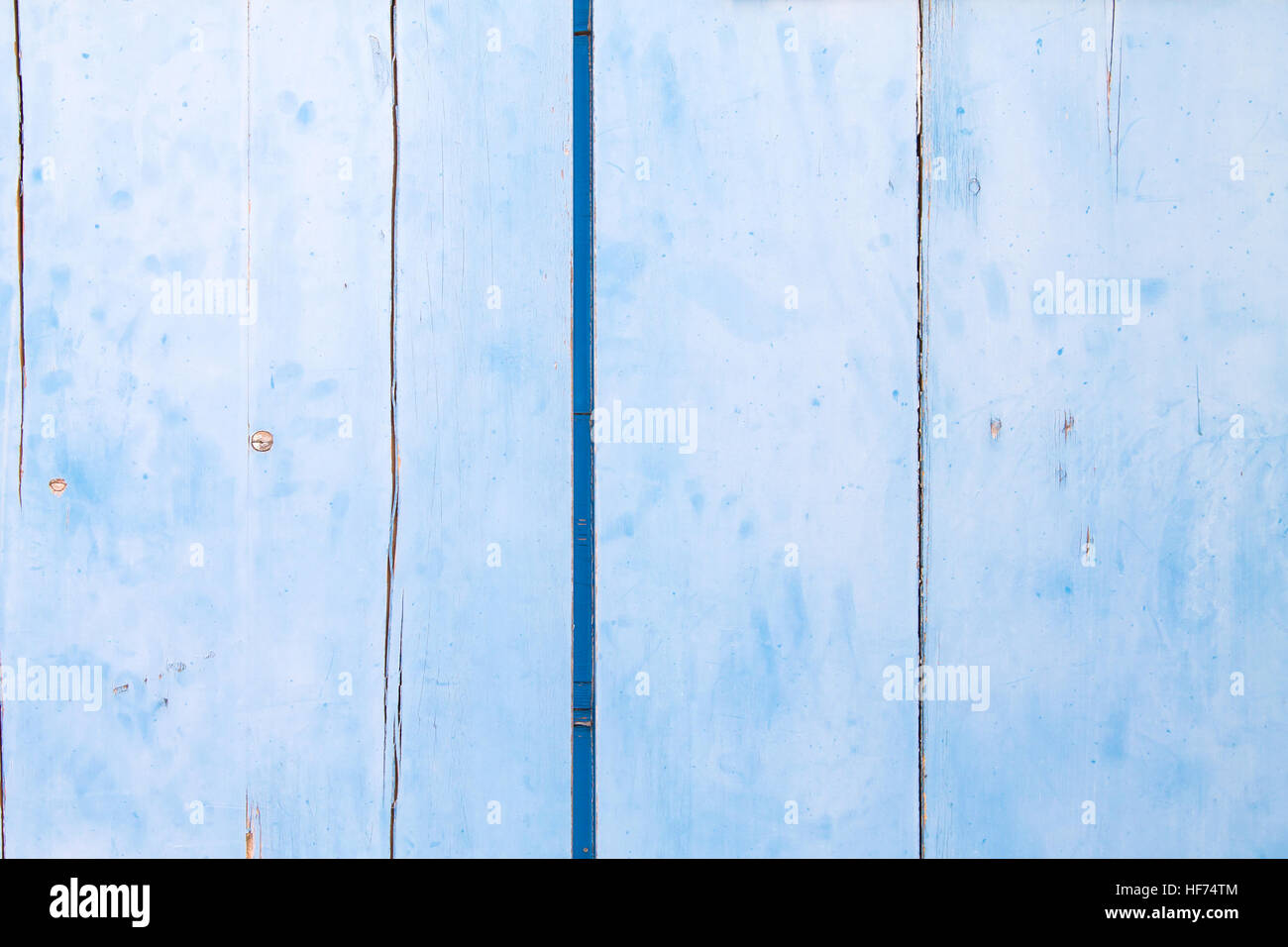 Blue wood background. board painted with blue paint Stock Photo - Alamy
