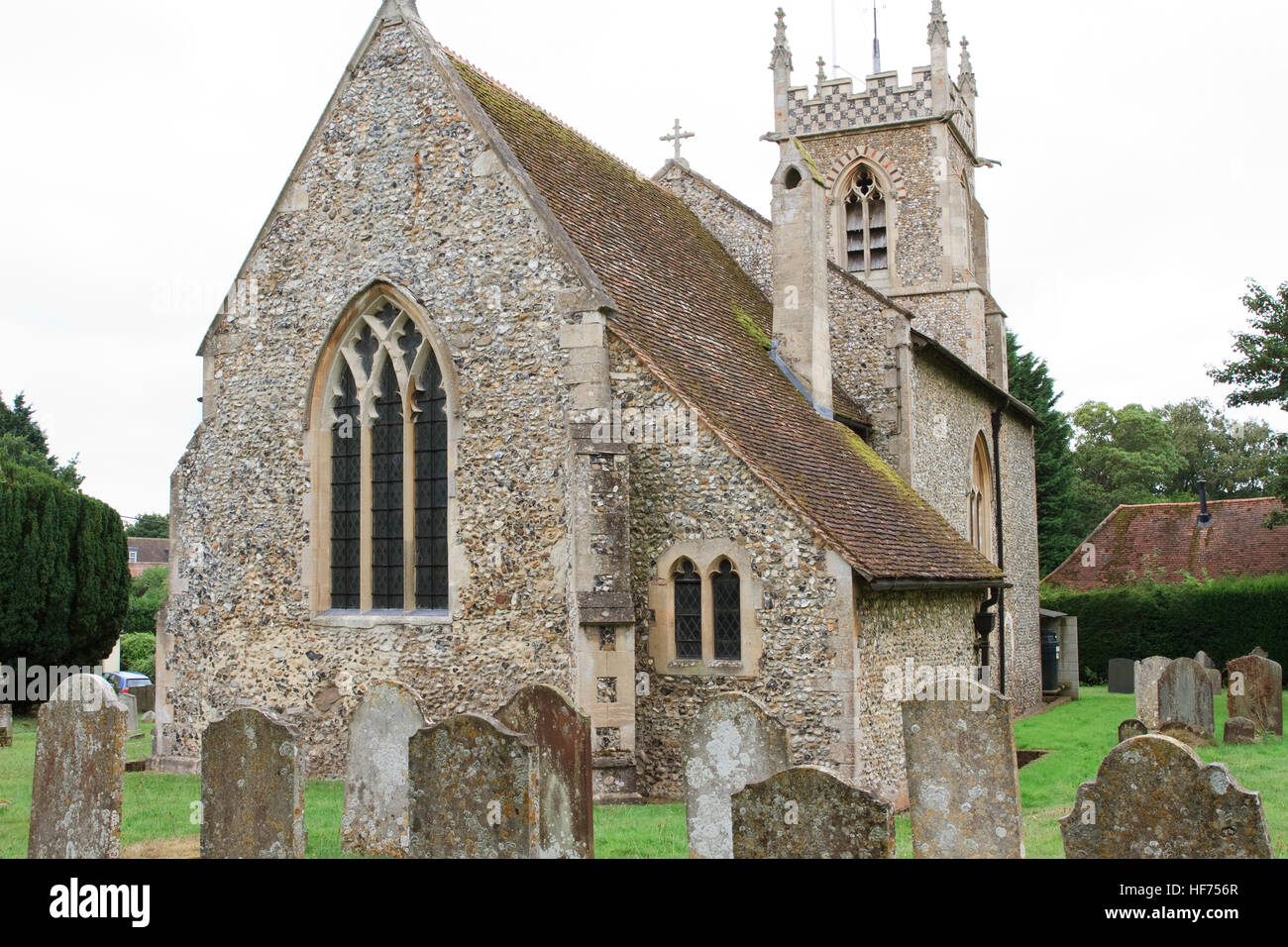 St. Mary the Virgin church in Widdington, Essex, England Stock Photo ...