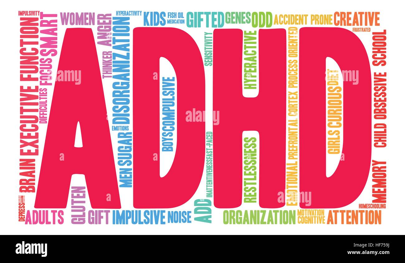 Adhd Stock Vector Images - Alamy