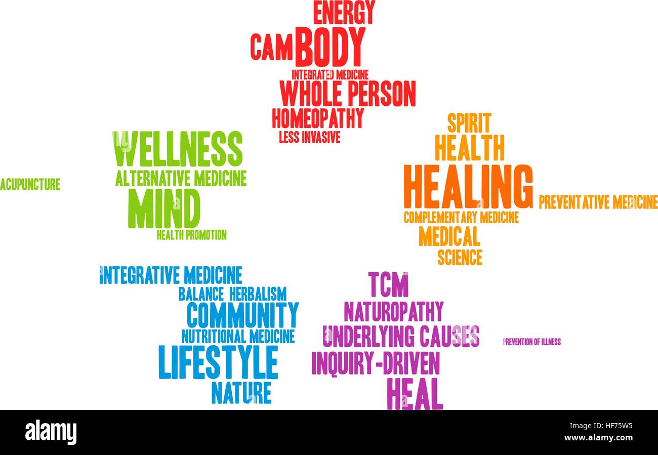 Healing word cloud on a white background Stock Vector Image & Art - Alamy