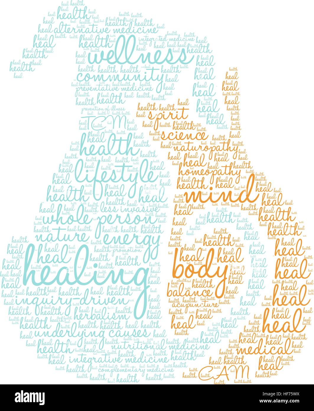 Healing word cloud on a white background Stock Vector Image & Art - Alamy