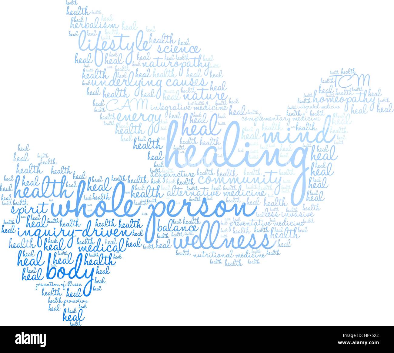Healing word cloud on a white background Stock Vector Image & Art - Alamy