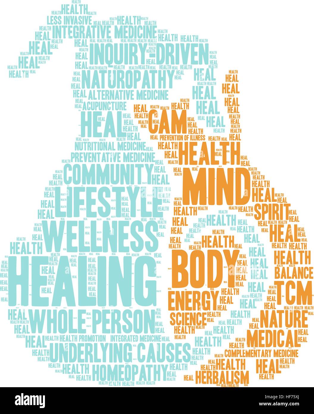 Healing word cloud on a white background Stock Vector Image & Art - Alamy