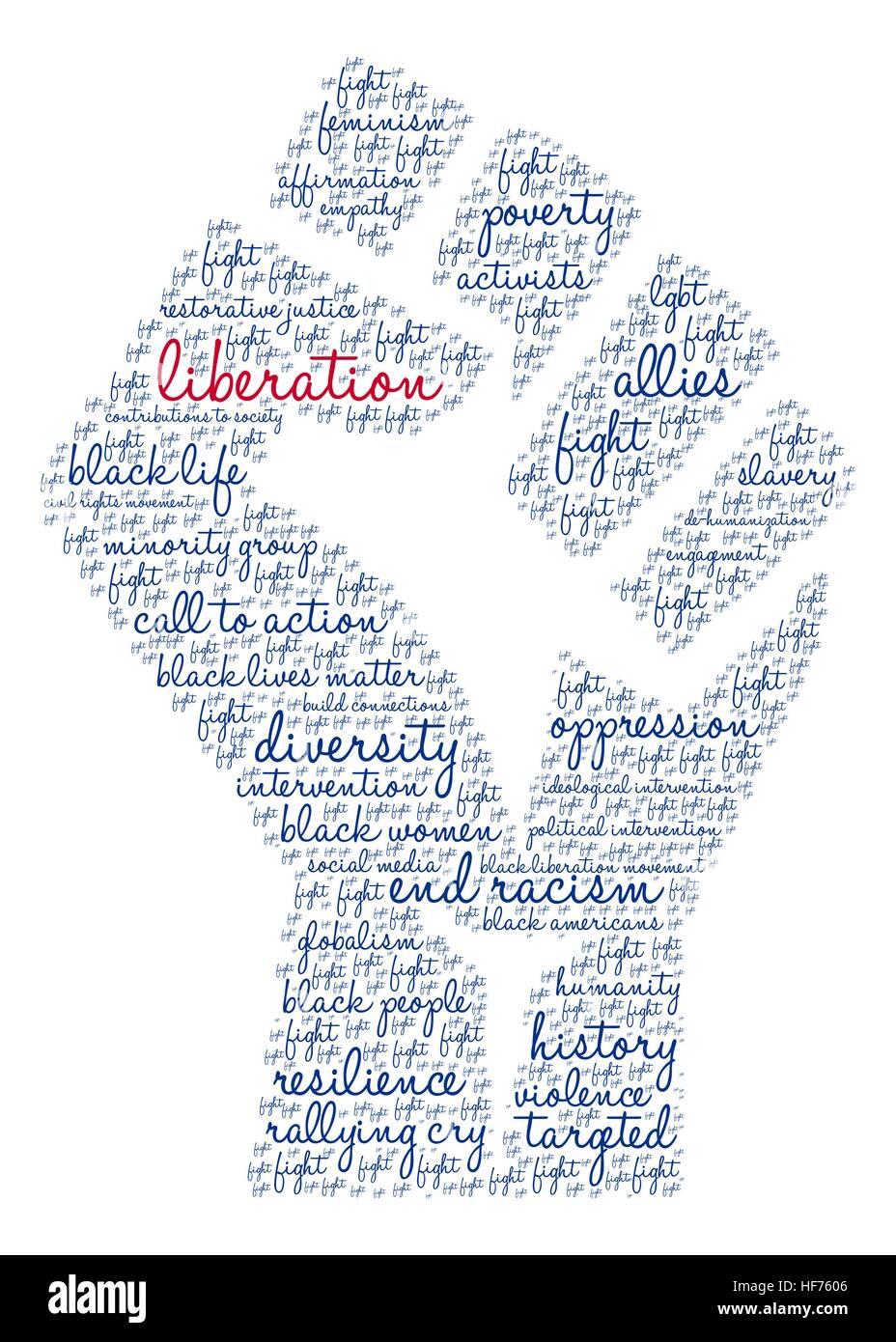 Liberation word cloud on a white background Stock Vector Image & Art ...