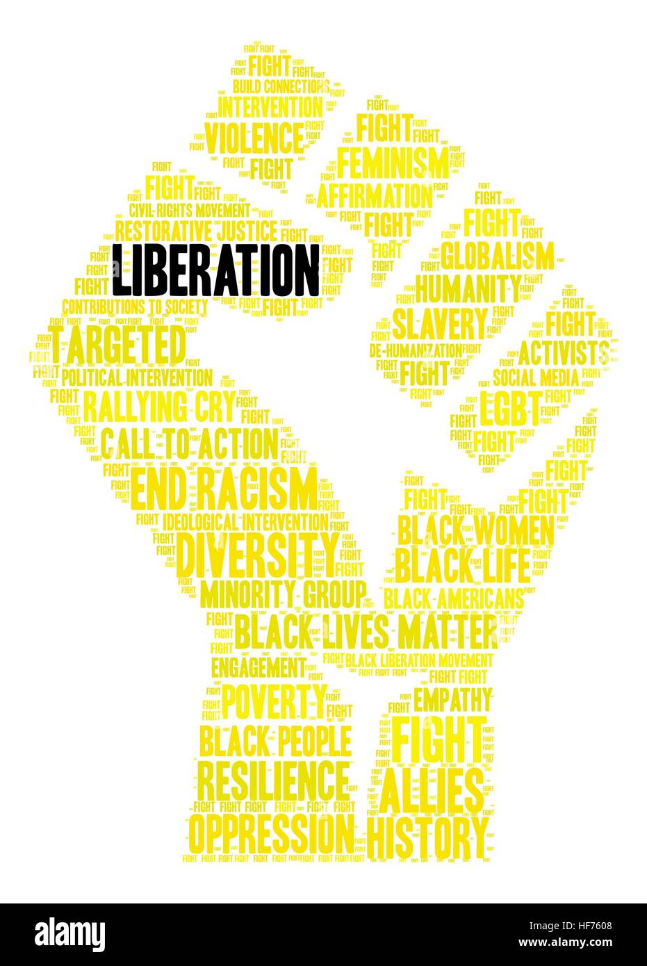Liberation word cloud on a white background Stock Vector Image & Art ...