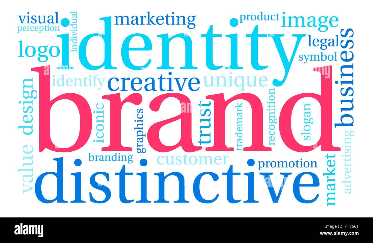 Brand word cloud on a white background Stock Vector Image & Art - Alamy