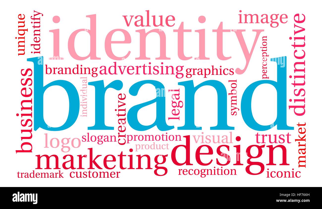 Brand word cloud on a white background Stock Vector Image & Art - Alamy