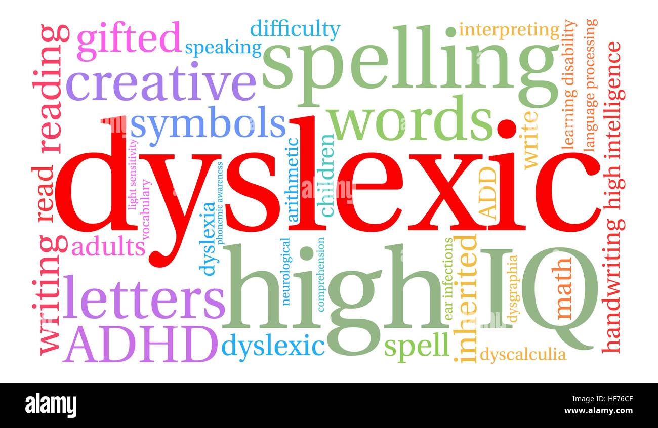 Dyslexic Stock Vector Images - Alamy