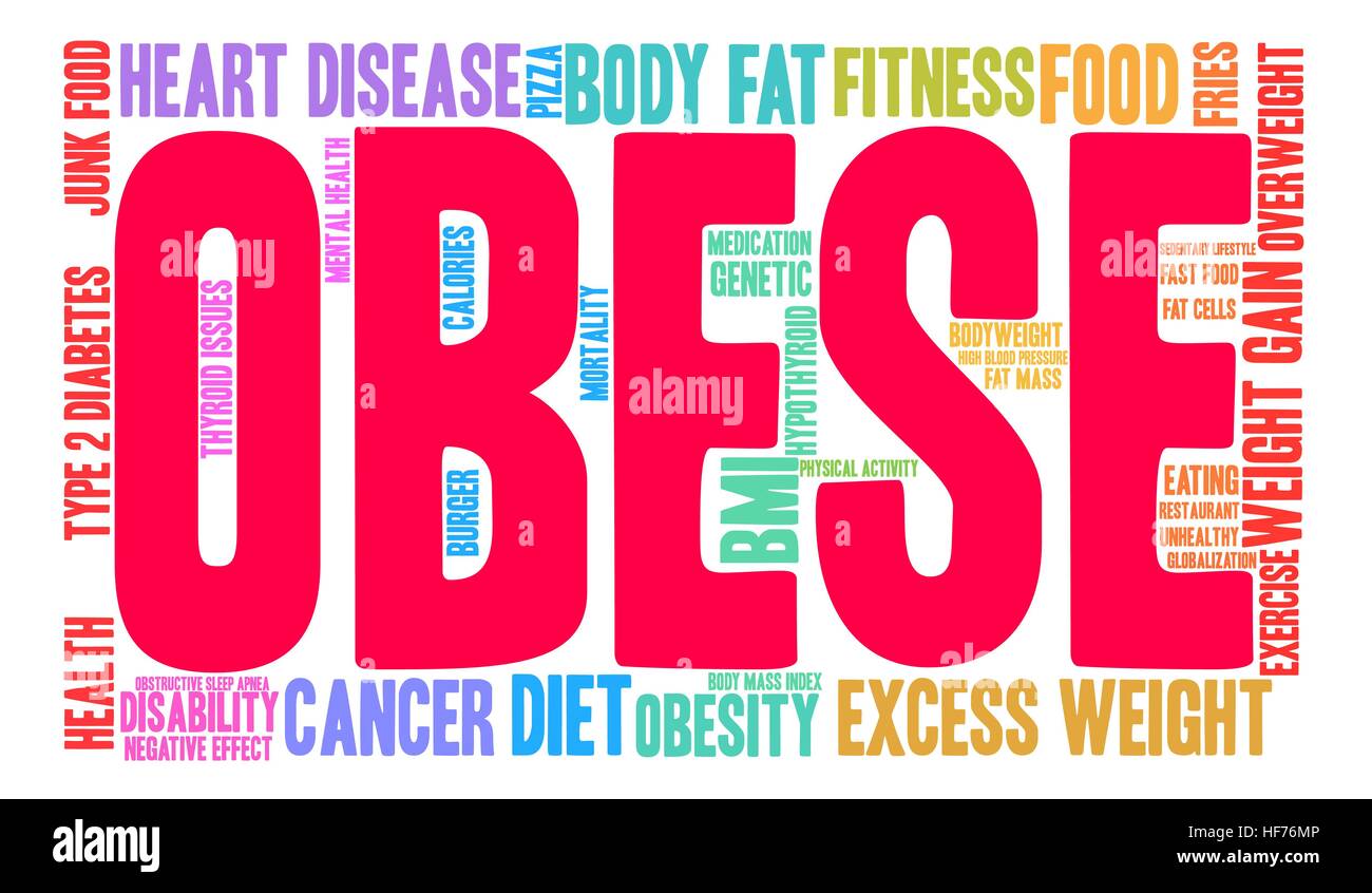 High body mass index Stock Vector Images - Alamy