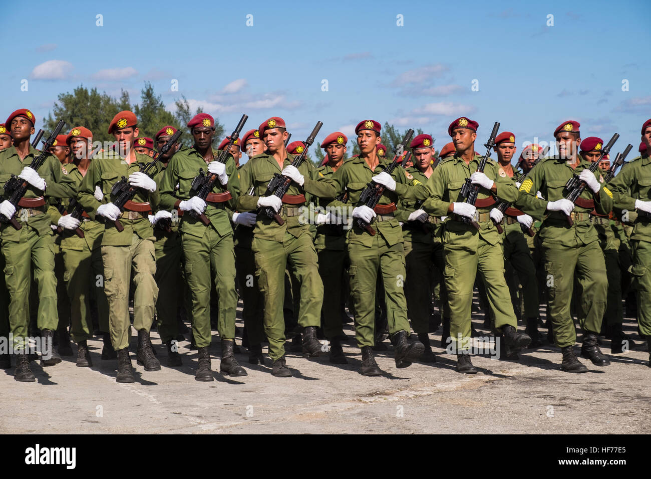 Cuban military parade hi-res stock photography and images - Alamy