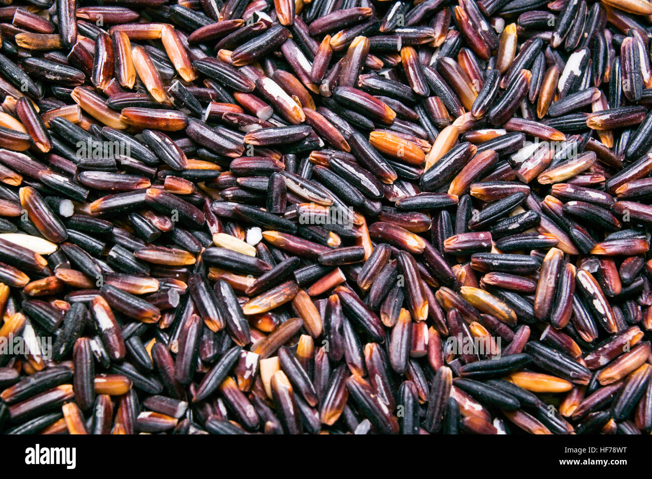 black rice background, texture Stock Photo - Alamy