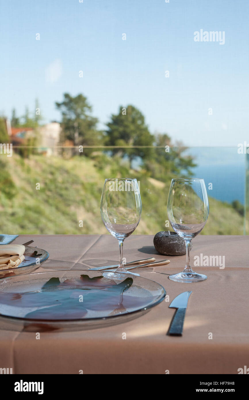 Exclusive up market Sierra Mar Restaurant at Post Ranch Inn Luxury ...