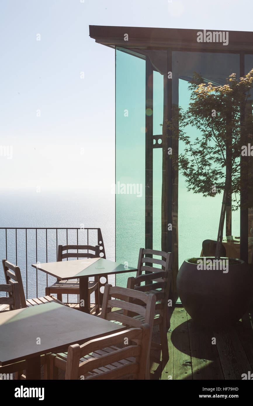 Exclusive up market Sierra Mar Restaurant at Post Ranch Inn Luxury ...