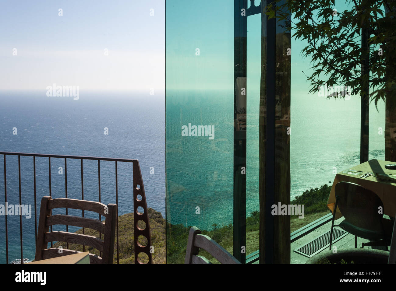 Exclusive up market Sierra Mar Restaurant at Post Ranch Inn Luxury ...