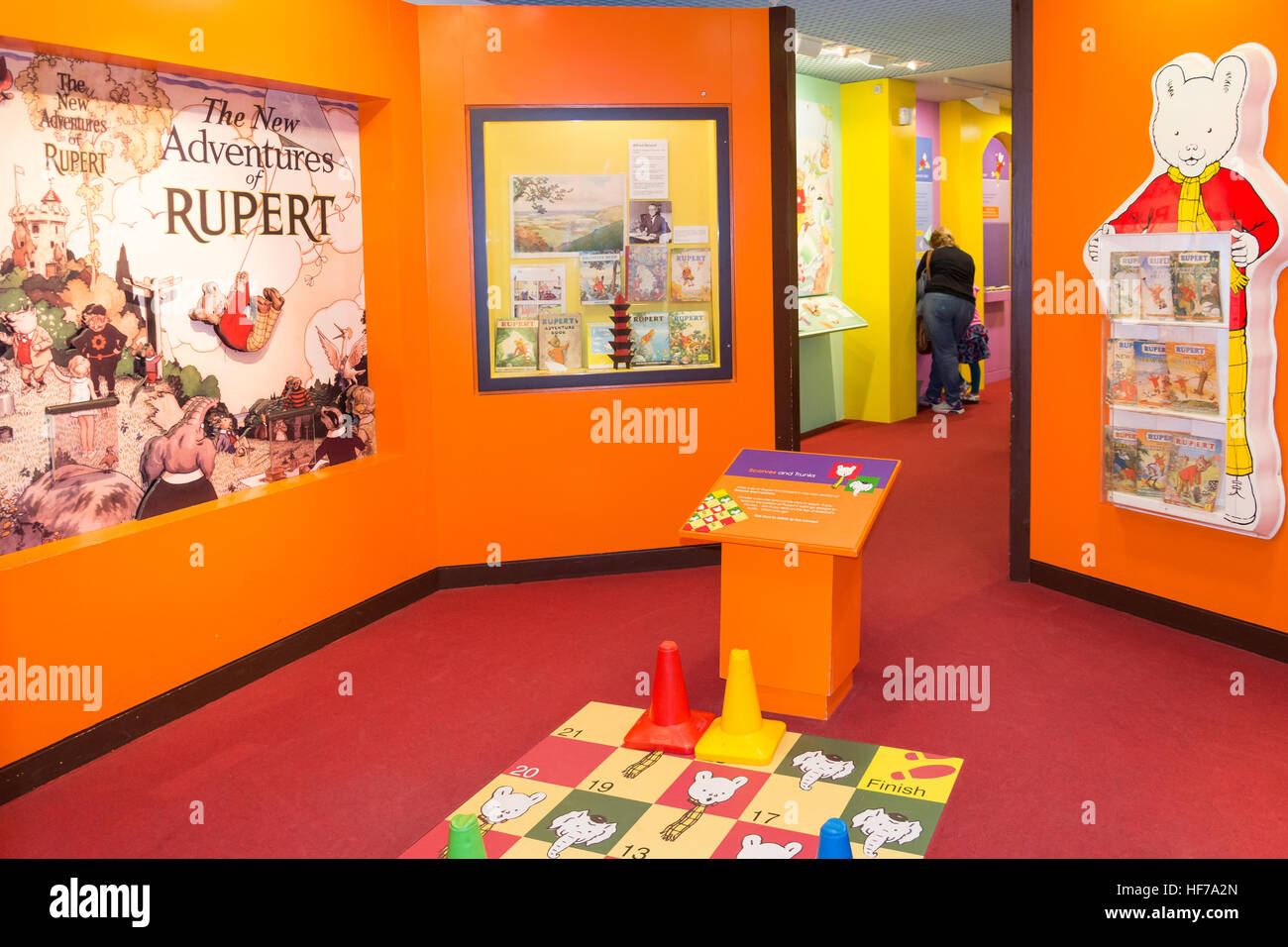 The Rupert Bear Museum at Canterbury Heritage Museum, Stour Street ...