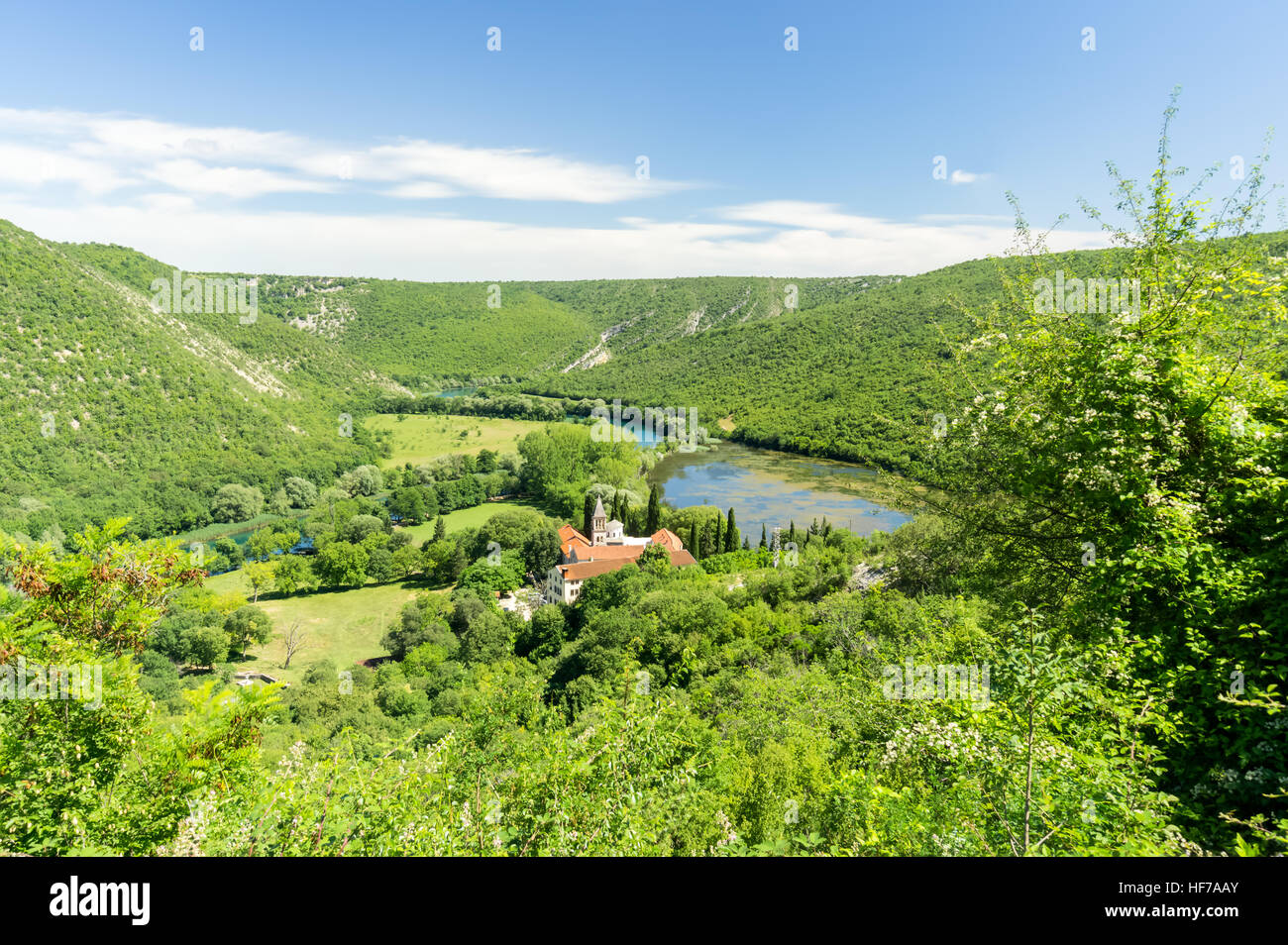 Krka monastery hi-res stock photography and images - Alamy