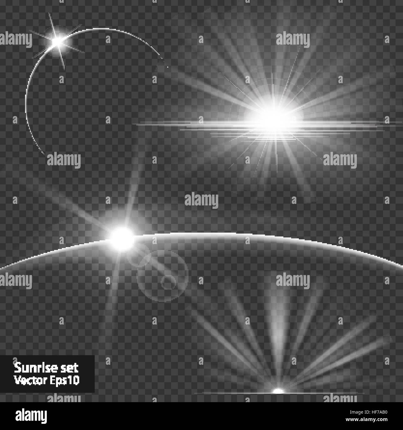 Strong light source Stock Vector Images - Alamy