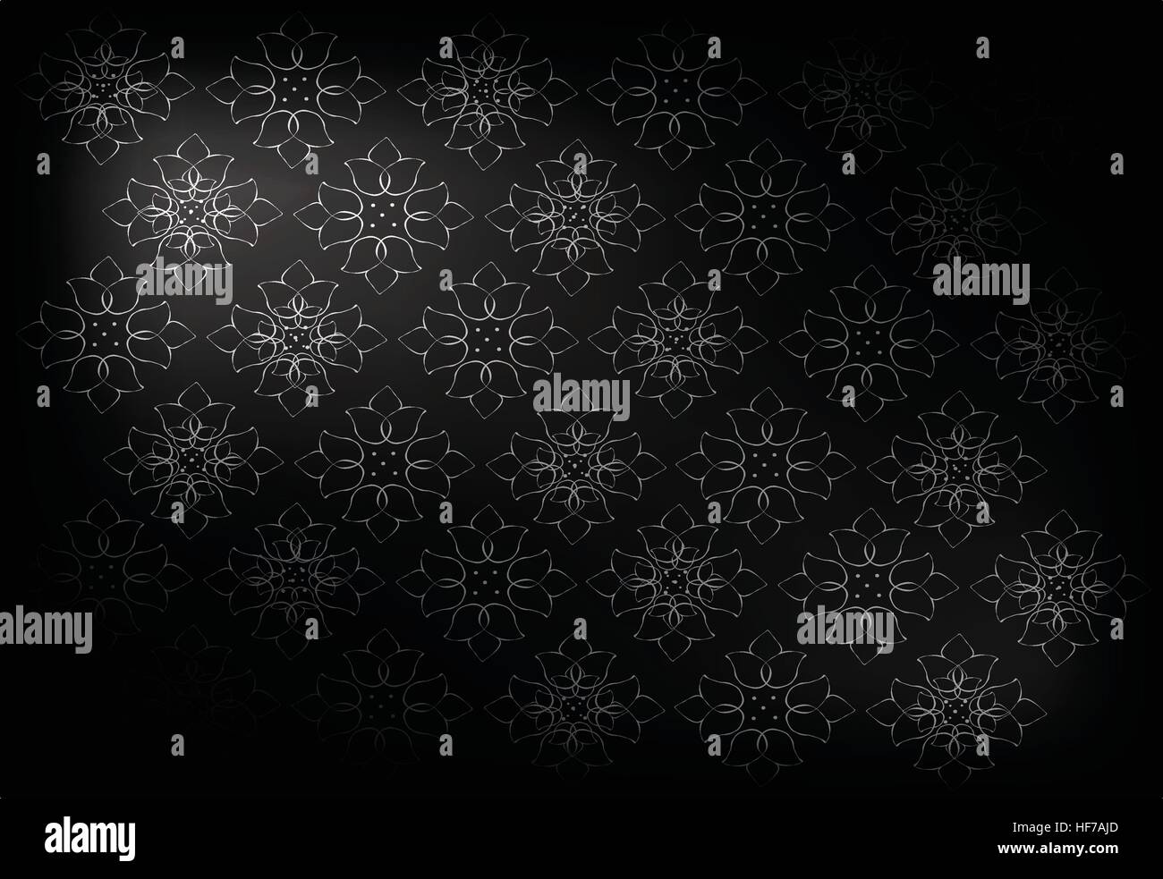 Illustration of Beautiful Black Vintage Texture Wallpaper Background ...