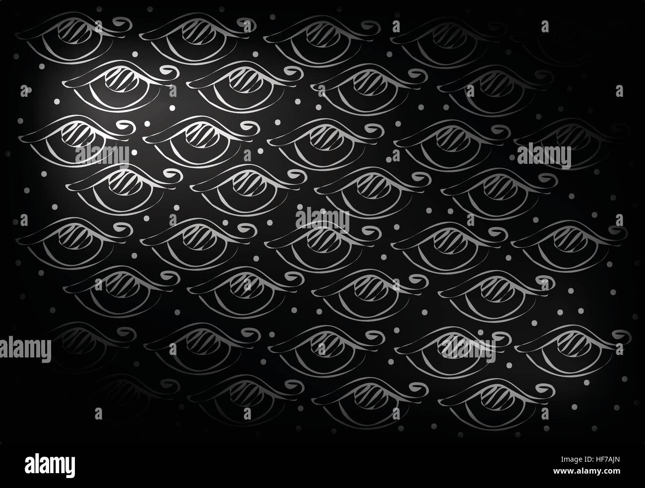 Illustration of Beautiful Black Vintage Texture Wallpaper Background ...