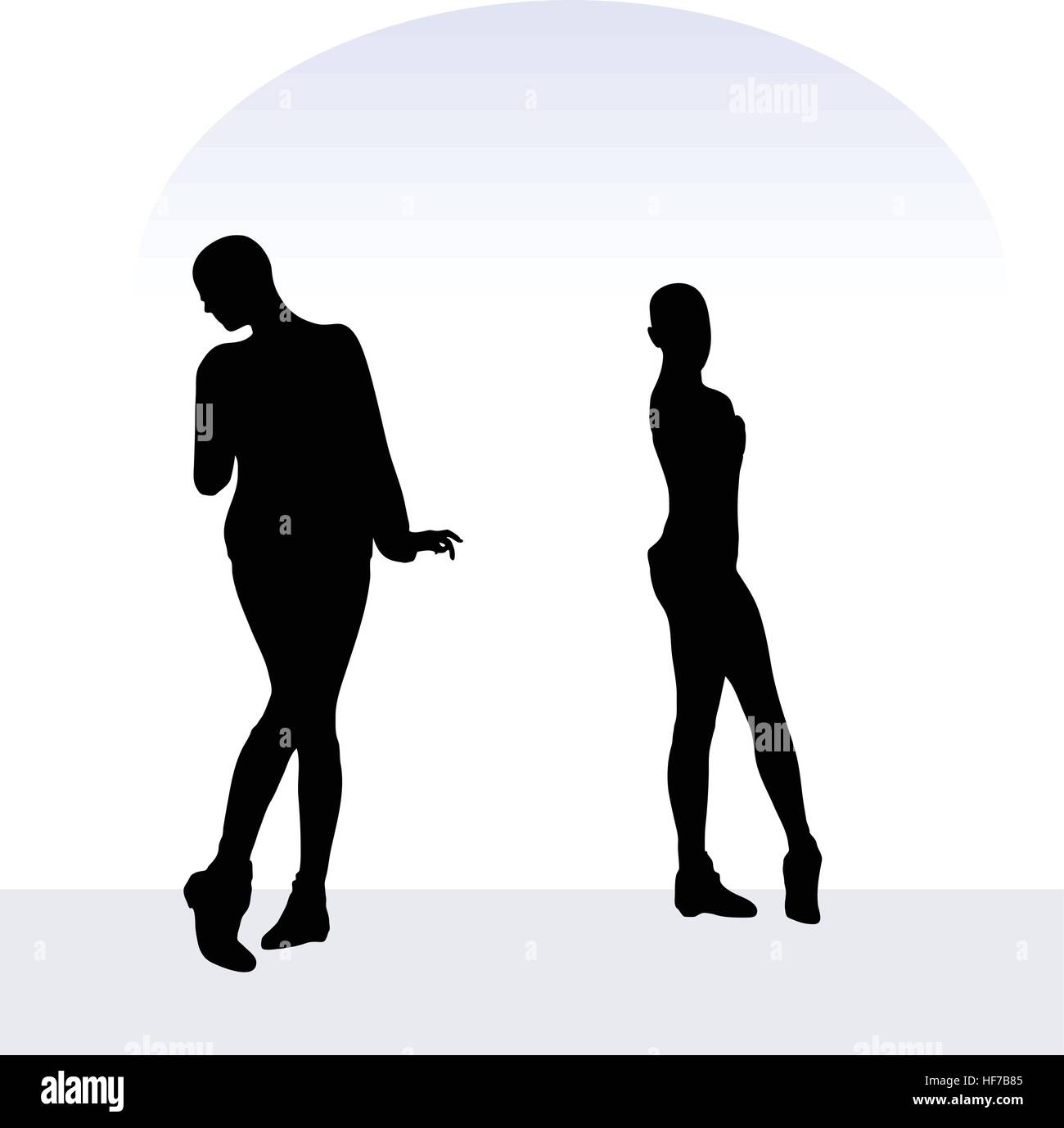 EPS 10 Vector Illustration Of Woman In Loving Pose On White Background eps-10-vector-illustration-of-woman-in-loving-pose-on-white-background