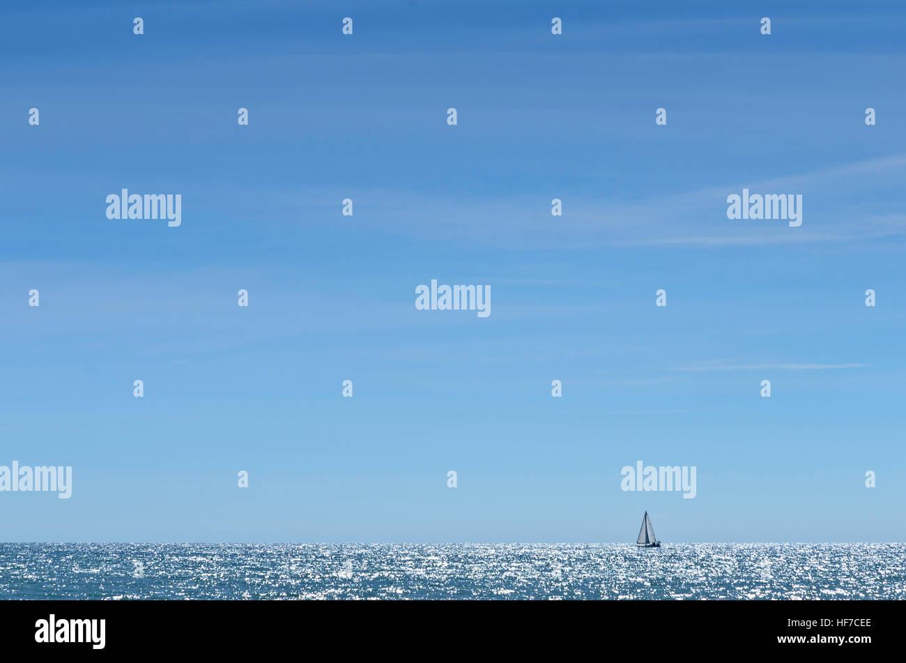 Sailboat under sail hi-res stock photography and images - Alamy