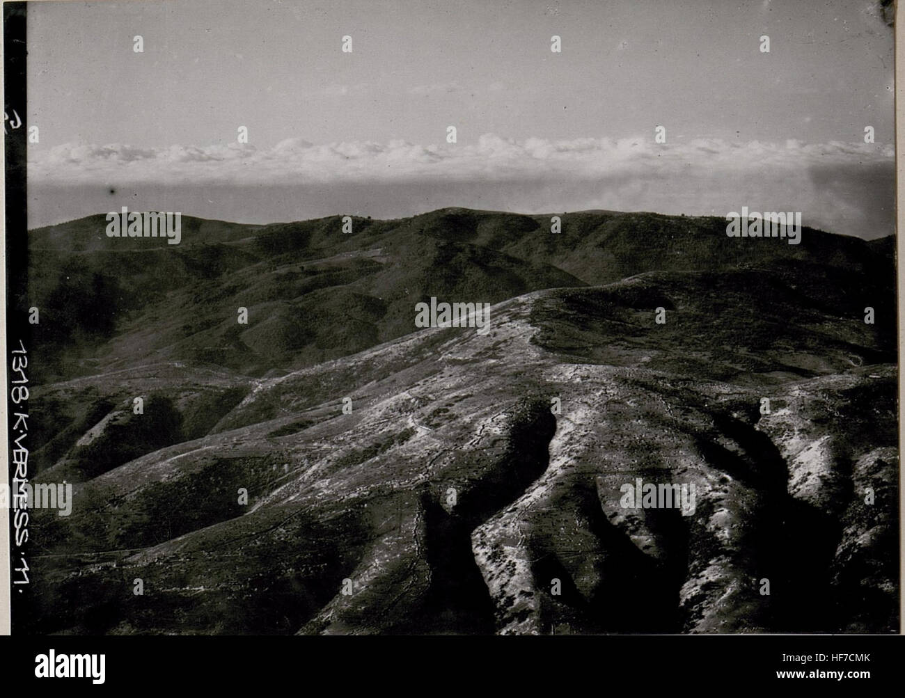 Panoramic view of Meletta di Gallio, World War I, Europeana Collections ...