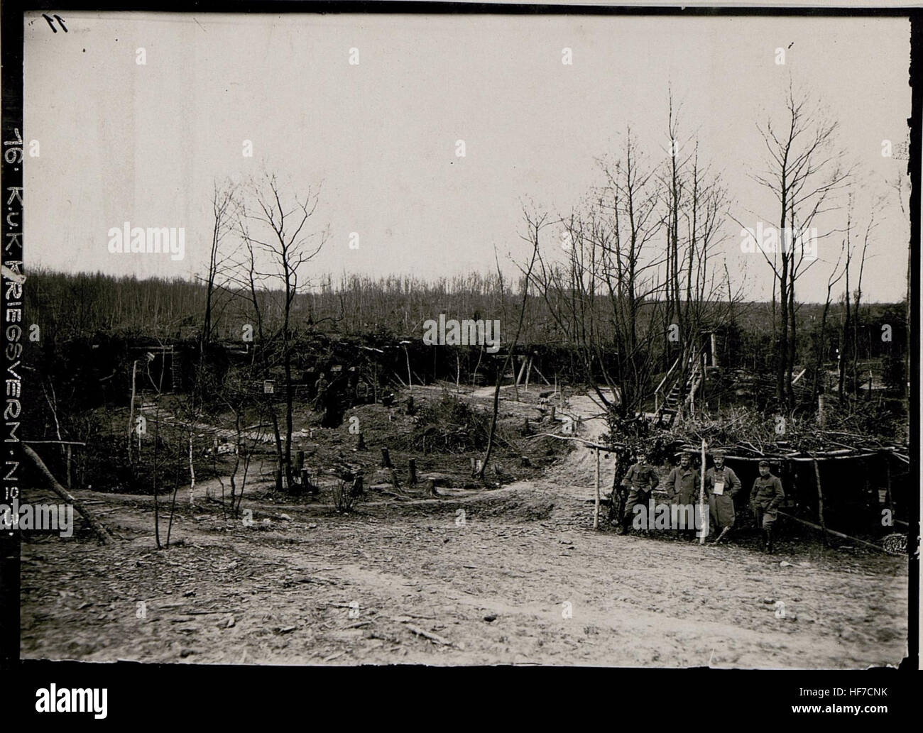 A field howitzer battery located 4-15 kilometers west of Stanislau ...