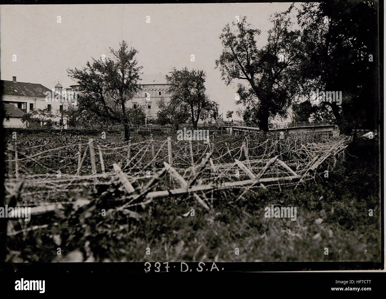 Brzezany's own military position on the outskirts, captured during ...