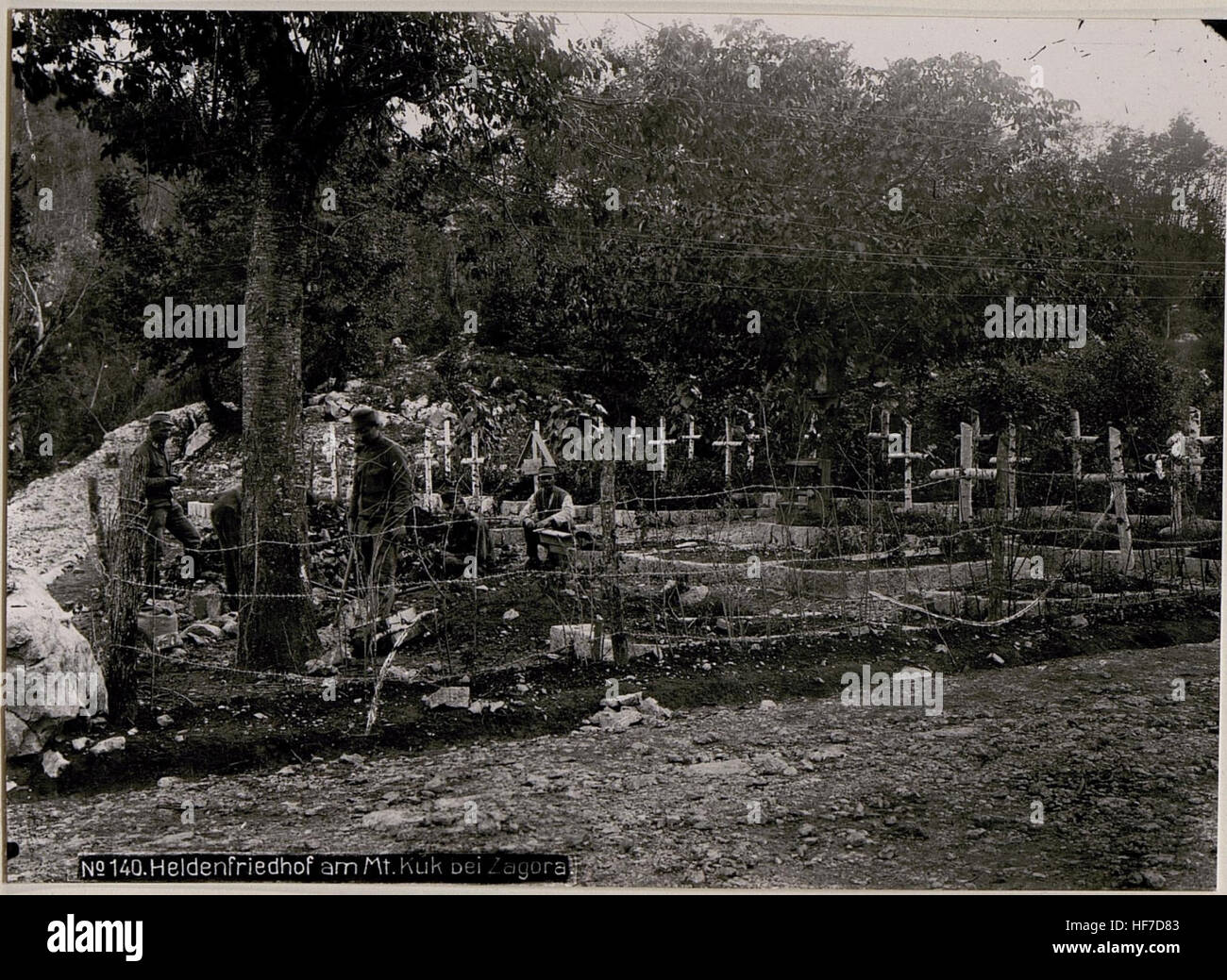 War memorial at Mt. Kuk near Zagora, World War I, Europeana Collections ...