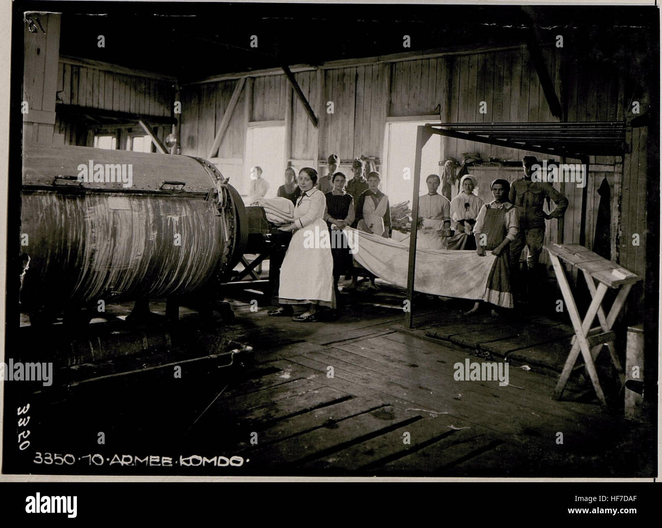 Laundry in world war i hi-res stock photography and images - Alamy