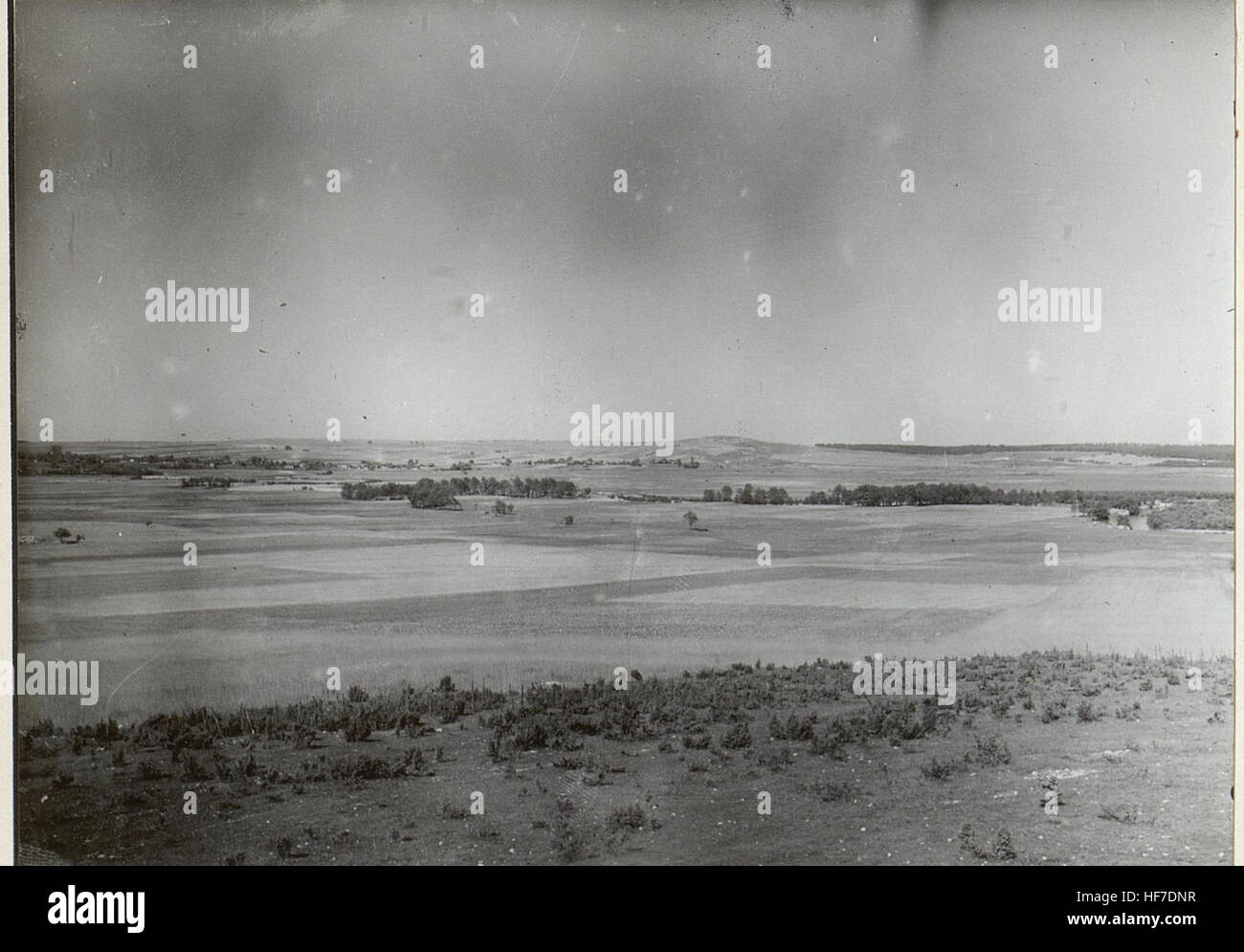 A photograph from a WWI war album, illustrating a specific scene during ...