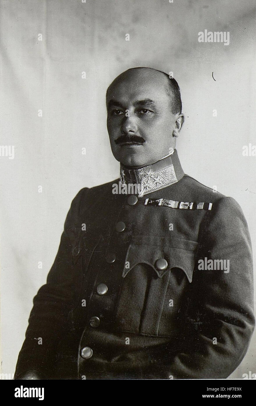 Obst. Ed. Hauser, Commander of the 22nd Infantry Brigade during World ...