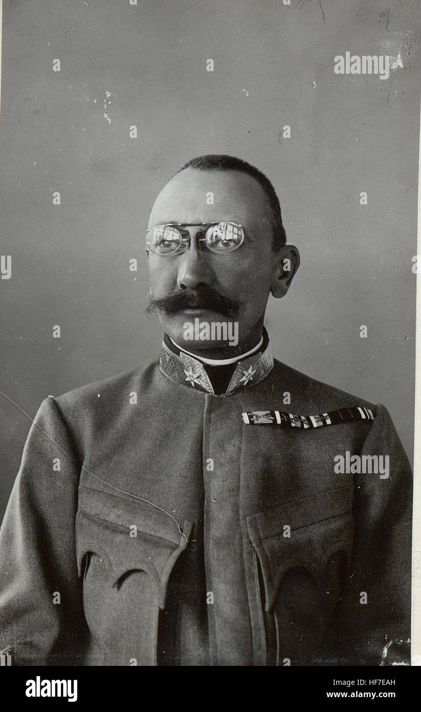 General Friedrich Watterich of the 54th Infantry Brigade, Commander of ...