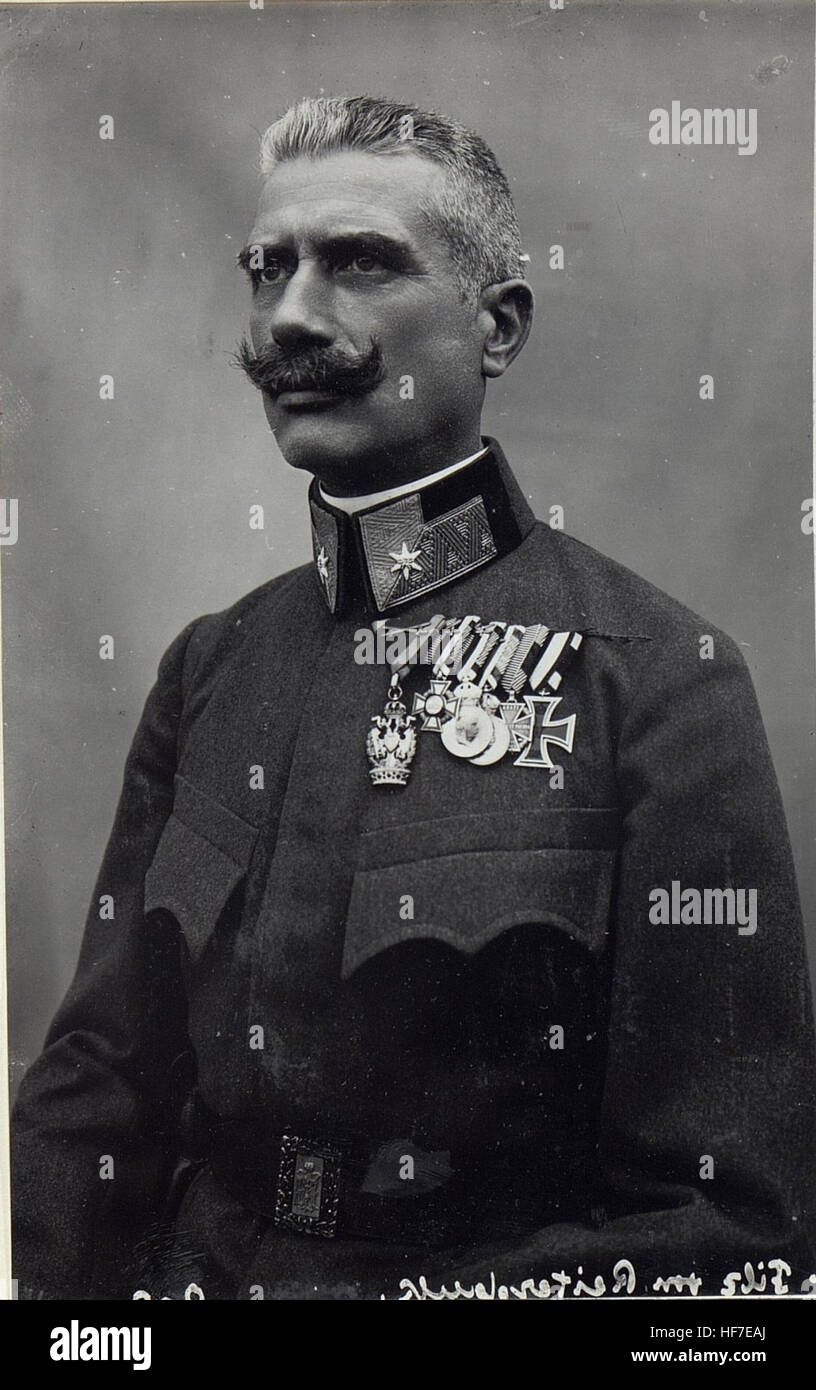 GM Filz v. Reiterdank, 2nd Army, World War I, Europeana Collections ...