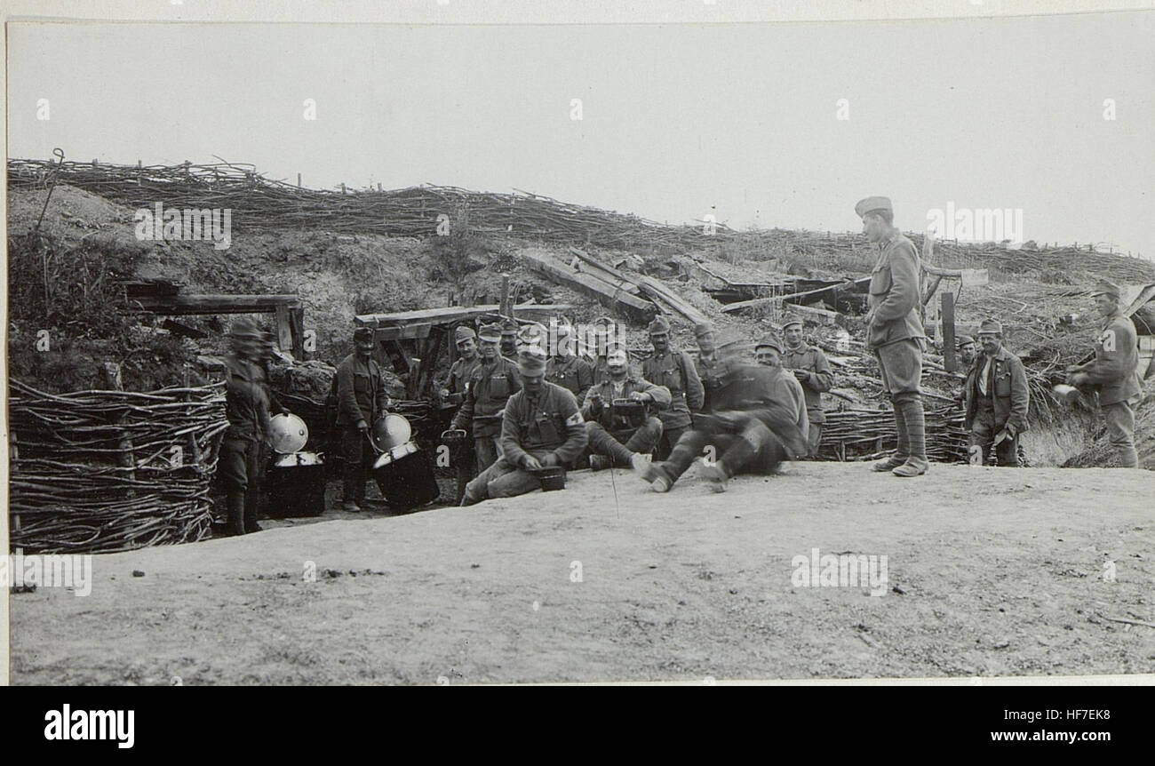 An image from War Album 107, showing the 2nd Army during World War I ...