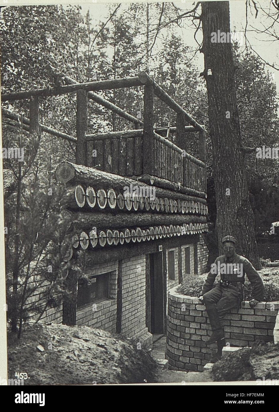 Kriegsalbum 107, Bild 32765, World War I, German Army, 1917 Stock Photo ...