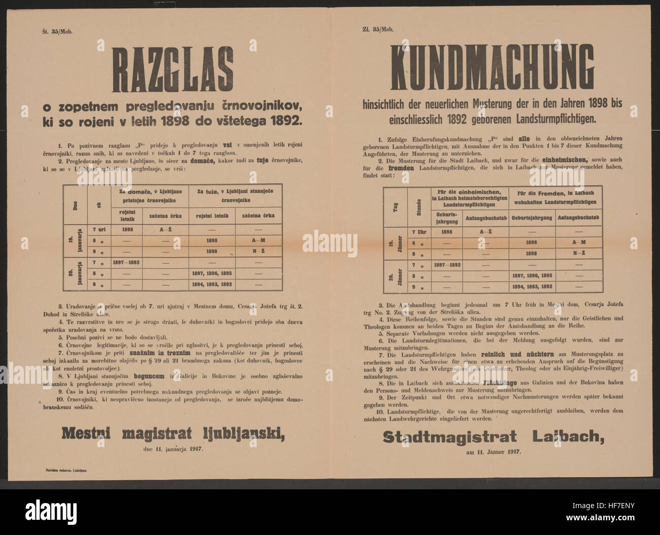 Musterung militar hi-res stock photography and images - Alamy