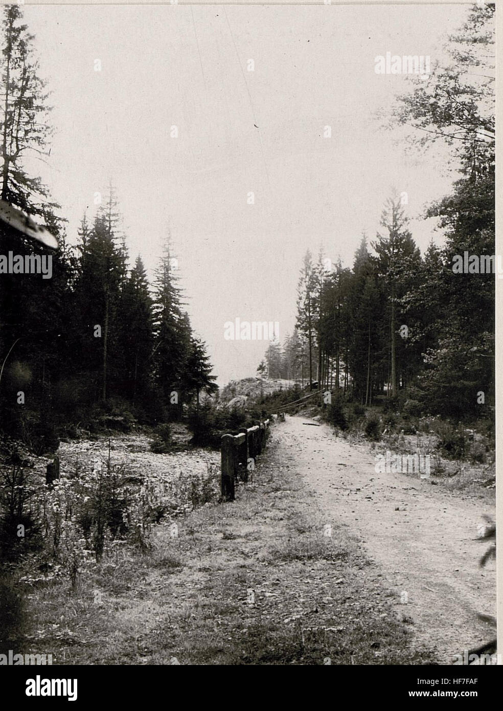 This historical image from World War I shows a German military ...