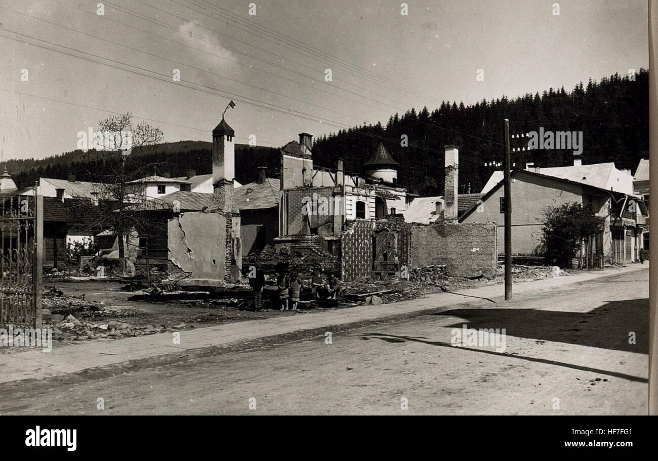 The photograph titled 'Dorna Watra, Rathaus' from the Europeana ...