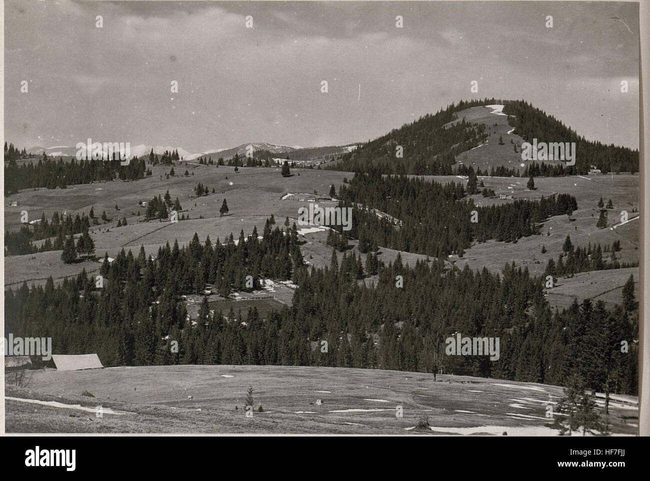 The Magura, Borgoer Pass Kote 1227 map from World War I details the ...