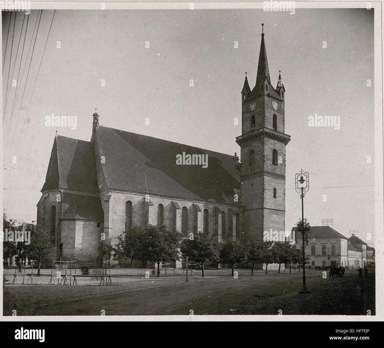 Bistritz Evang.Kirche 15718650 Stock Photo - Alamy