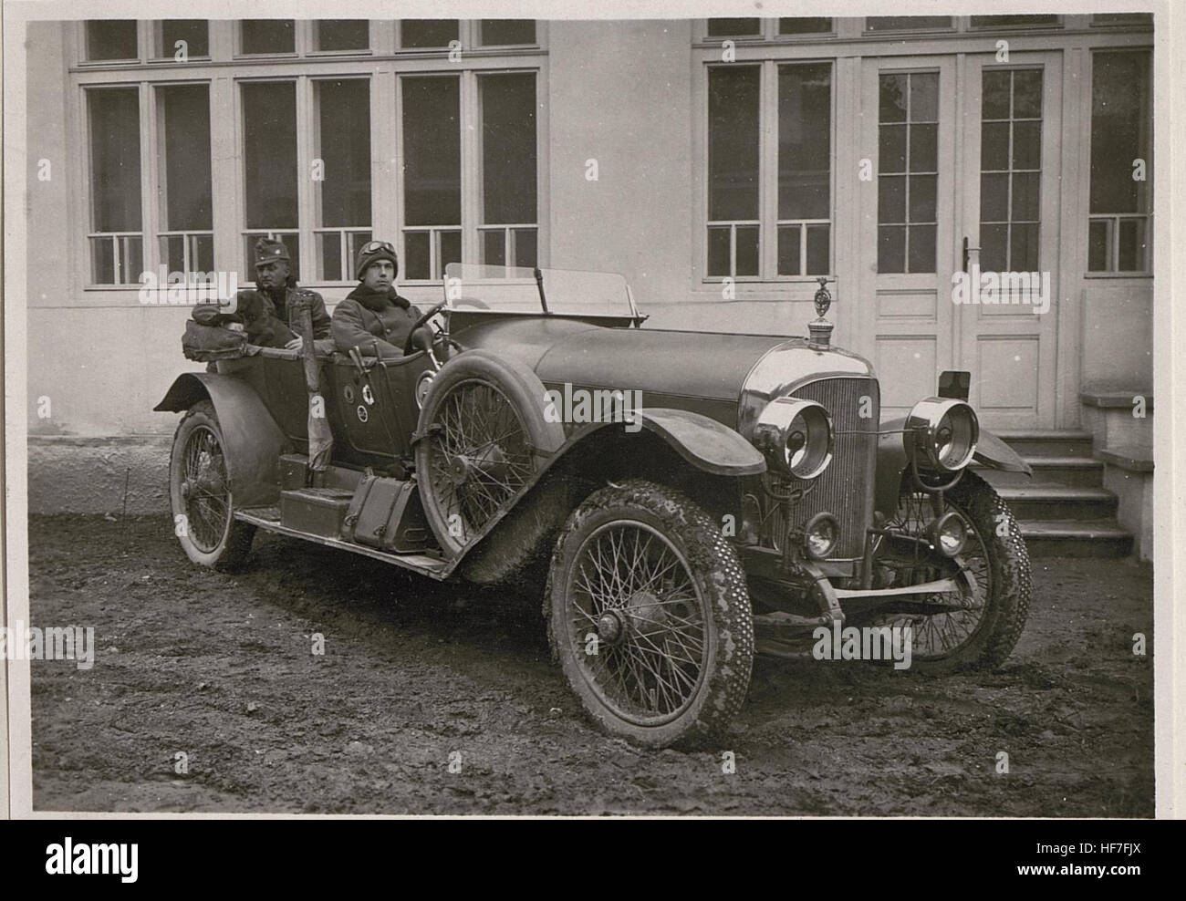 This image depicts a military survey conducted by the German forces ...