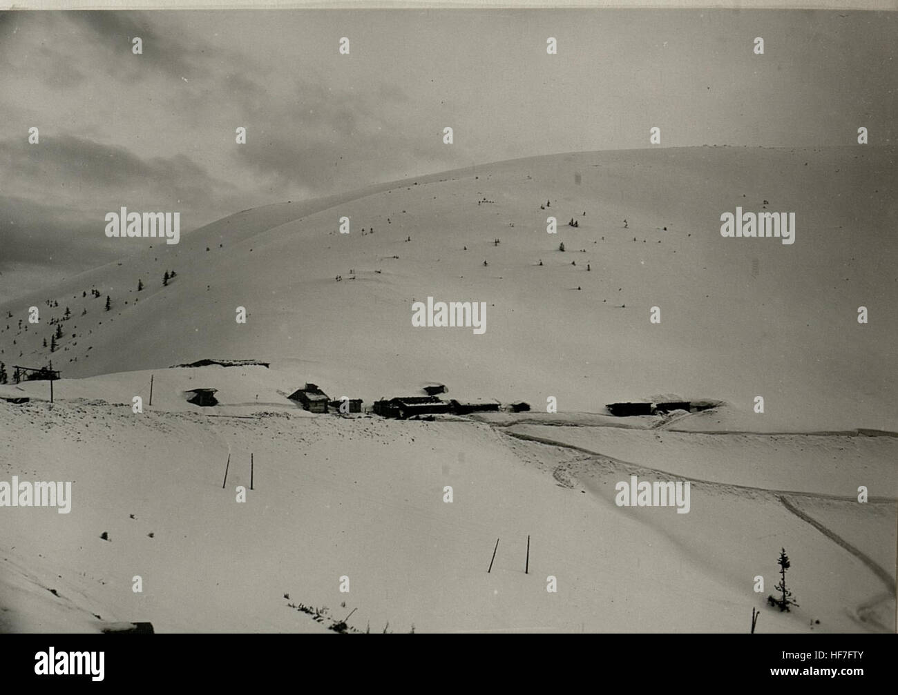 The 'Kopilassattel' is a historical military station command post ...