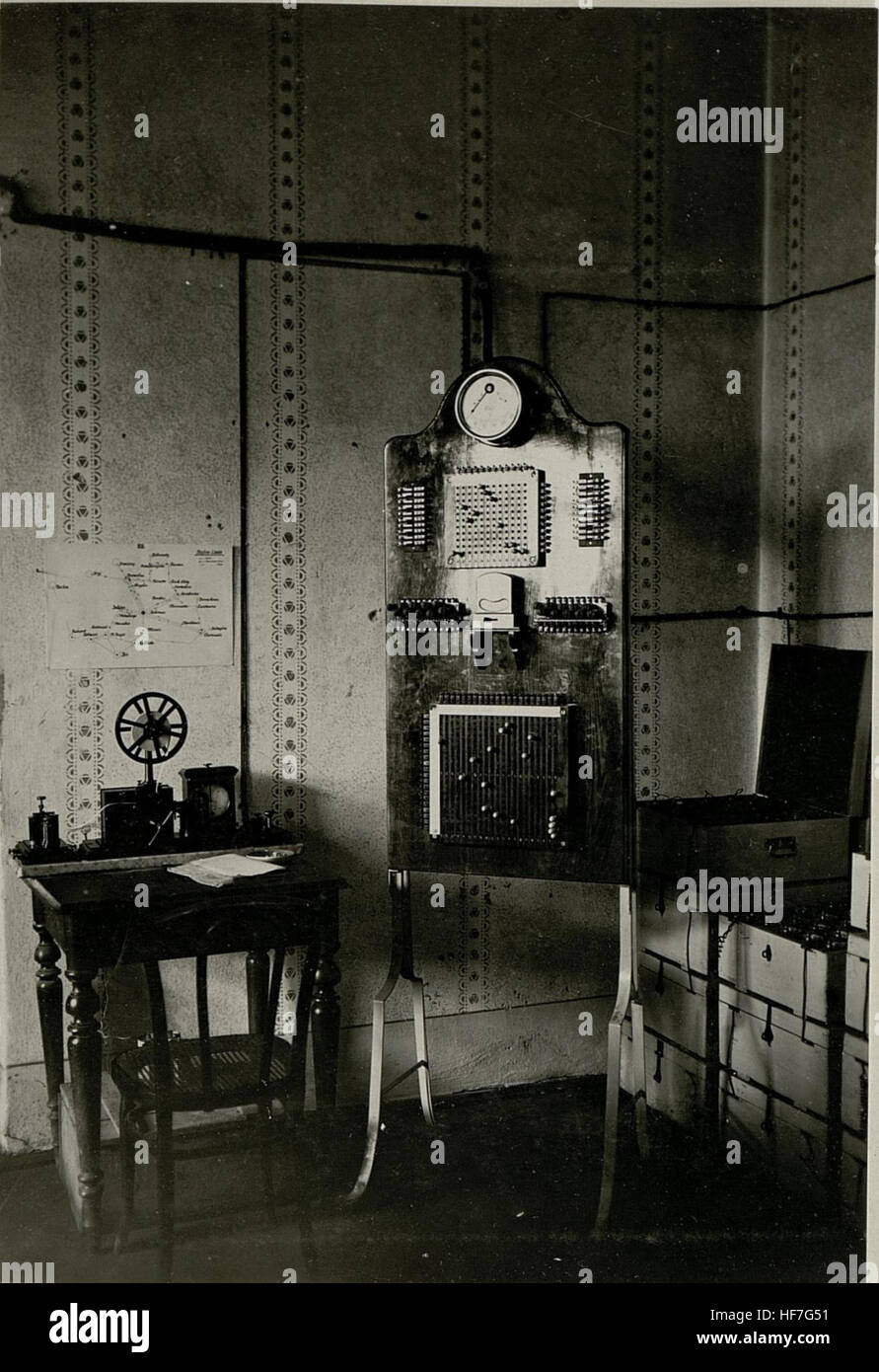 This image from the Europeana Collections documents a switchboard used ...