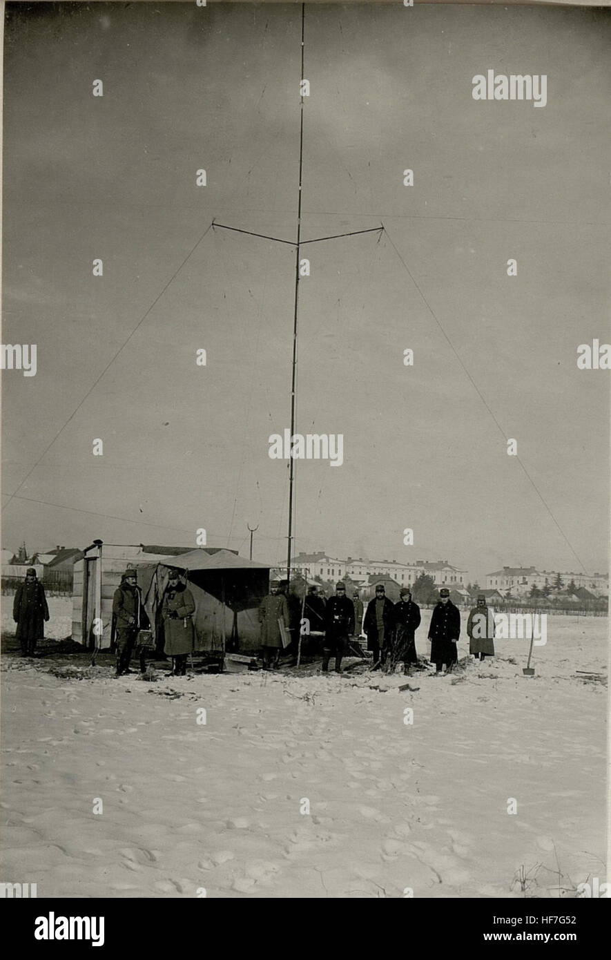 This archival photograph from Europeana's WWI collection shows the ...