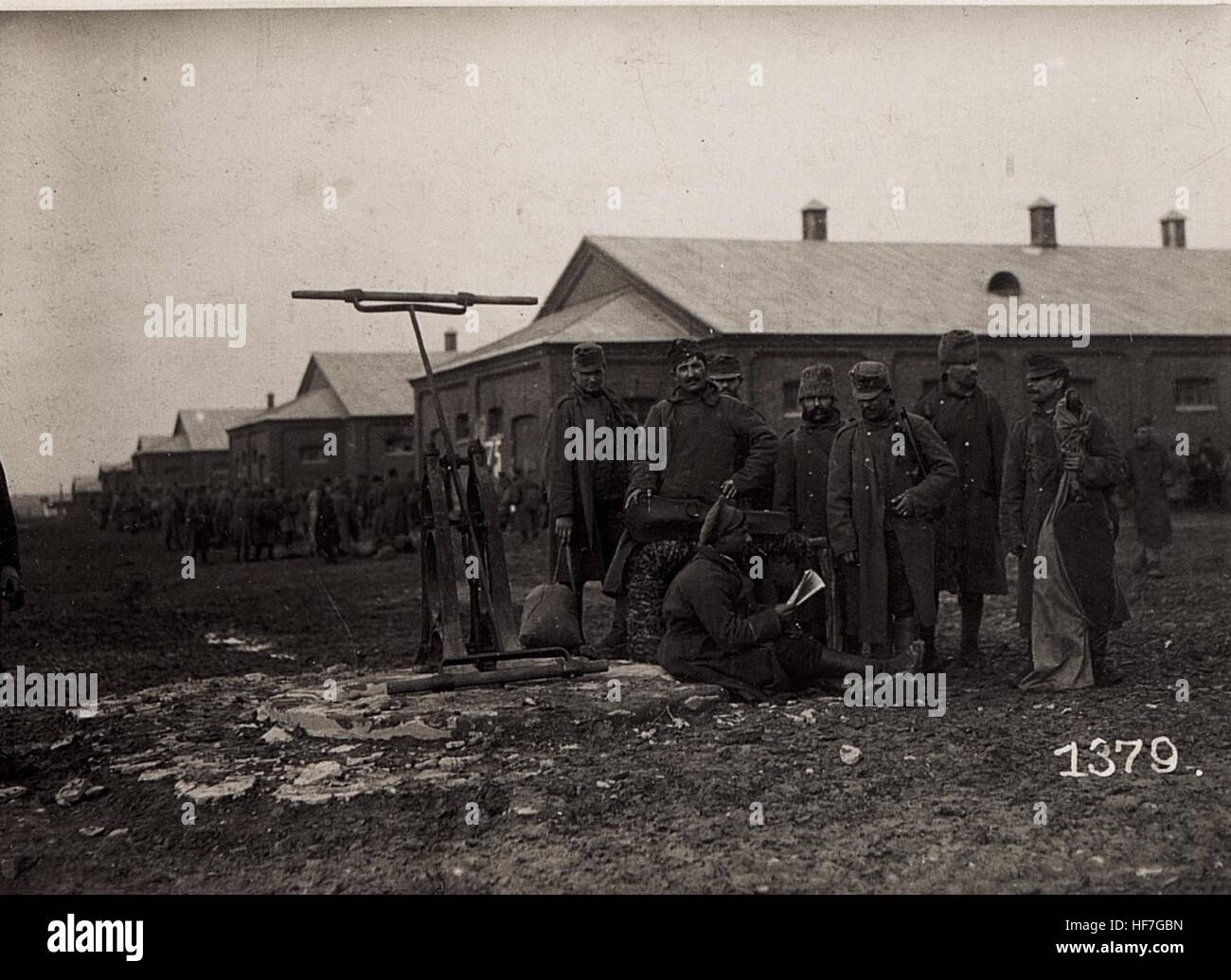 This painting by Wladimir-Wolynskij depicts soldiers returning from ...