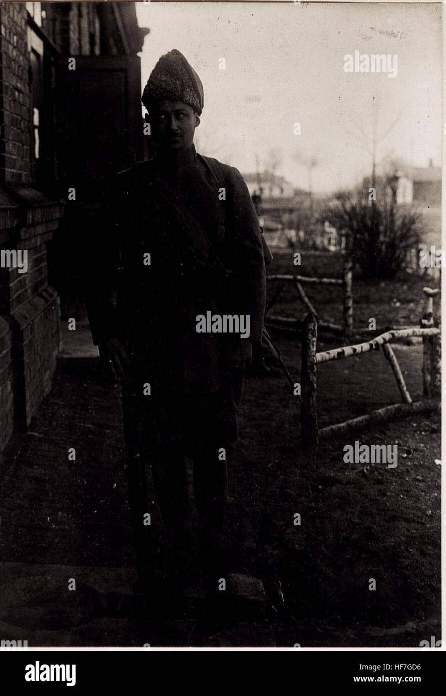 This historical military uniform, identified as 'Russ. Ausr ...