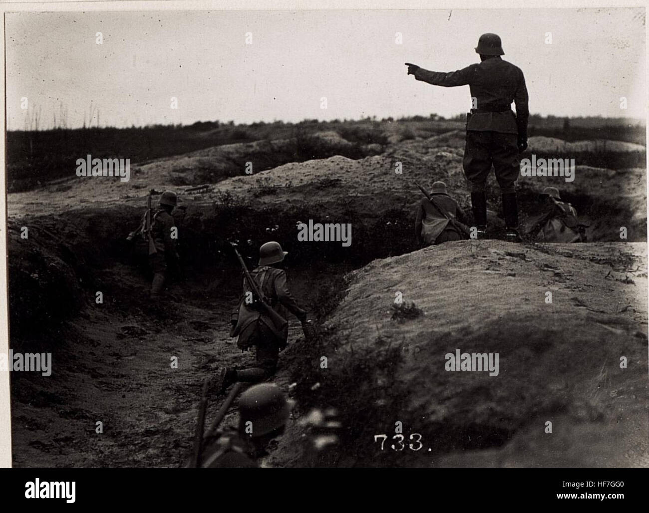 The historical photograph titled Sturmtruppen Bungen from World War I ...